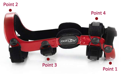 Donjoy OA Adjuster Offloading Knee Brace - KneeSupports.com