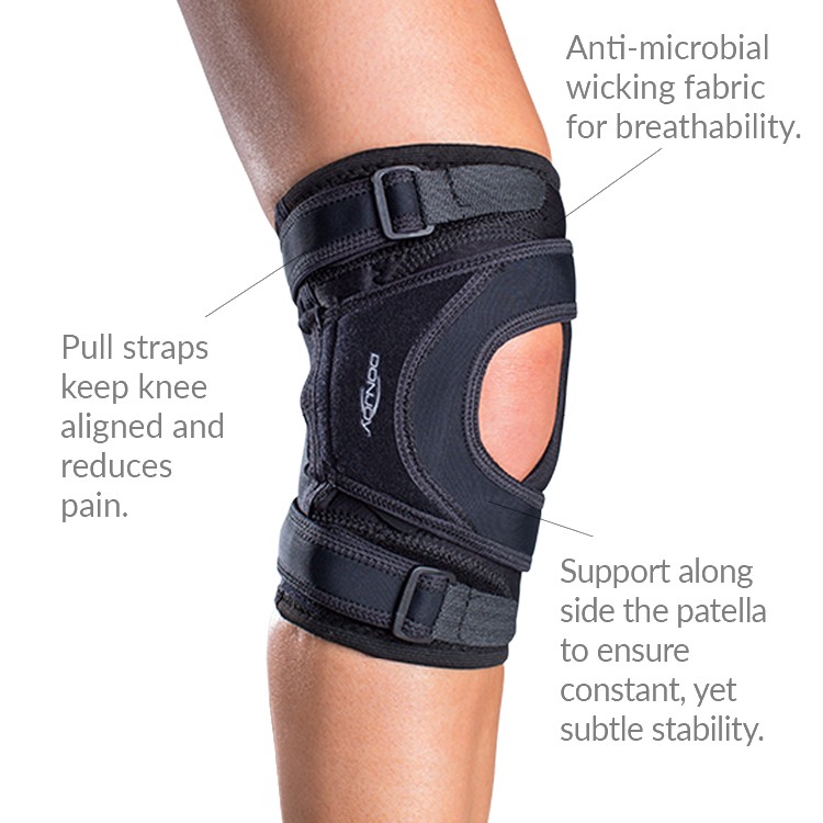 Donjoy Tru Pull Lite Knee Support - KneeSupports.com