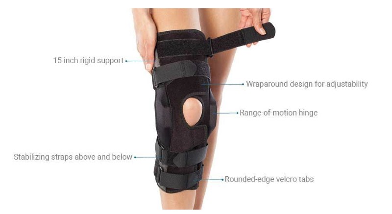 BioSkin Gladiator Wraparound Knee Support - KneeSupports.com