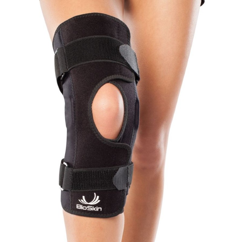 BioSkin Wraparound Hinged Knee Brace - KneeSupports.com