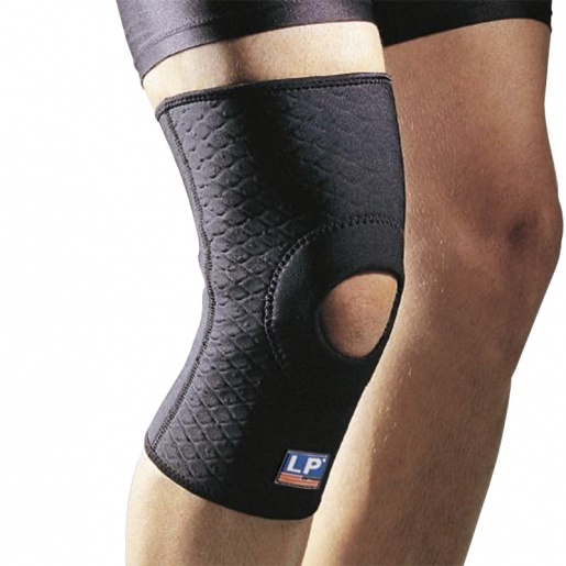 LP Neoprene Open Patella Knee Support - KneeSupports.com
