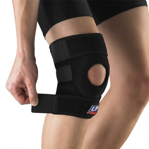 LP Neoprene Open Patella Knee Support - KneeSupports.com